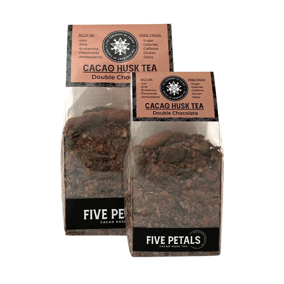 Double Chocolate Cacao Husk Tea – FIVE PETALS